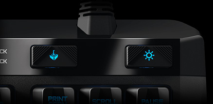 Logitech G410 Atlas Spectrum Mechanical Gaming Keyboard - Black